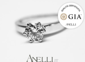 Solitario Diamante 1 Carato D-IF certificato GIA | Anelli.it