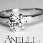 Solitario Diamante 1 Carato D-IF certificato GIA | Anelli.it