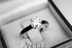 Solitario Diamante 1 Carato D-IF certificato GIA | Anelli.it